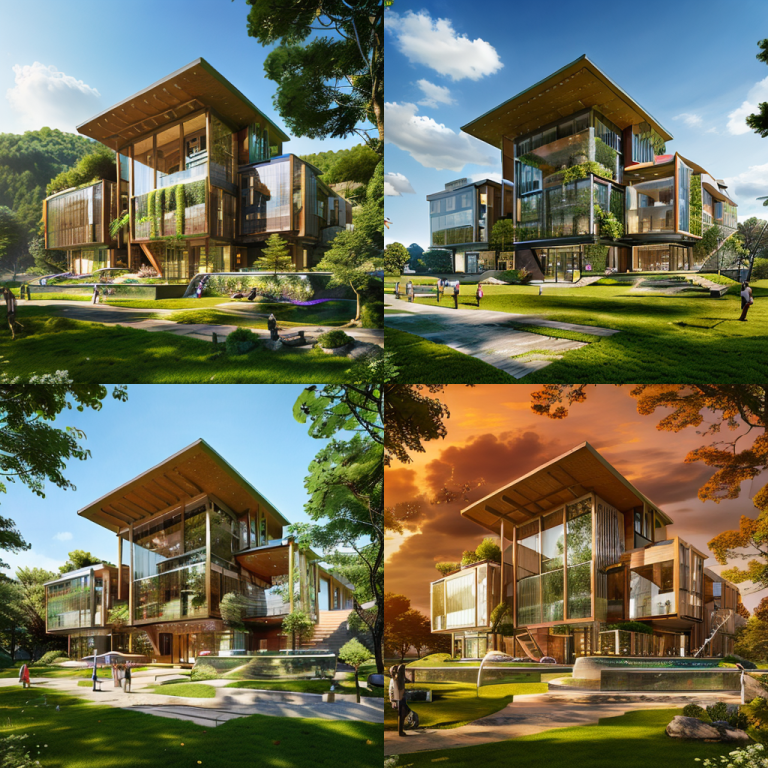 stable diffusion正确快速出景观建筑效果图教程-羽棠设计